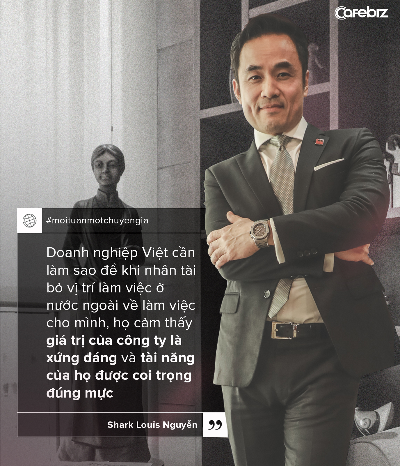 Shark Louis Nguyễn: Điểm thiếu sót của người Việt là ngại "đụng chạm ...