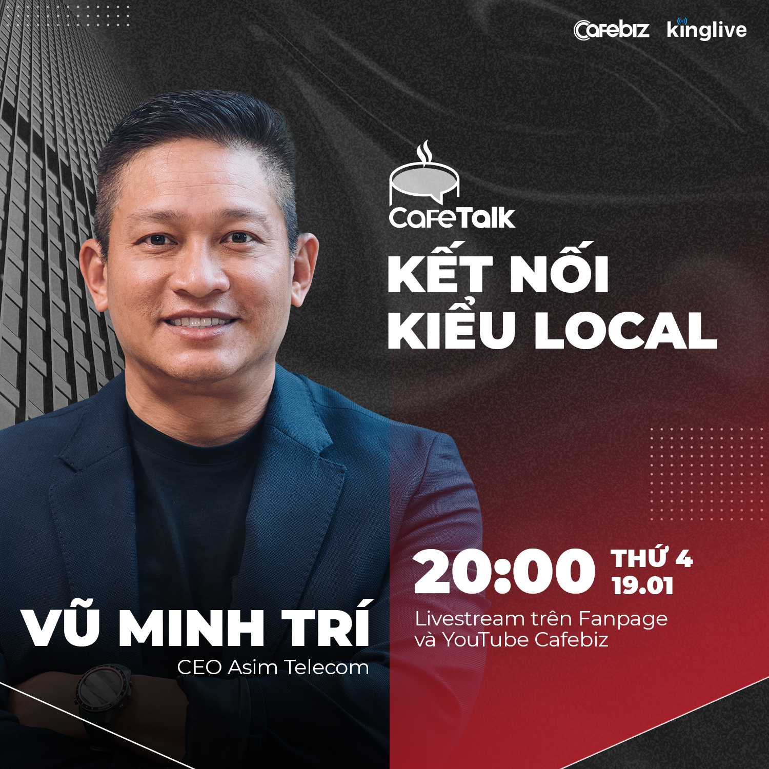[CafeTalk số 06] CEO Vũ Minh Trí nói về dự án mới: Nếu kinh doanh viễn ...