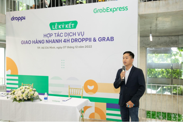 Droppii và GrabExpress hợp tác ra mắt dịch vụ giao hàng nhanh 4h ...