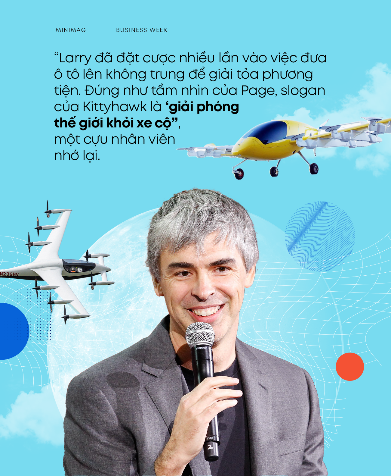 Larry Page lập nên công ty nghìn tỷ USD nhưng thất bại với 1 startup: Ô ...
