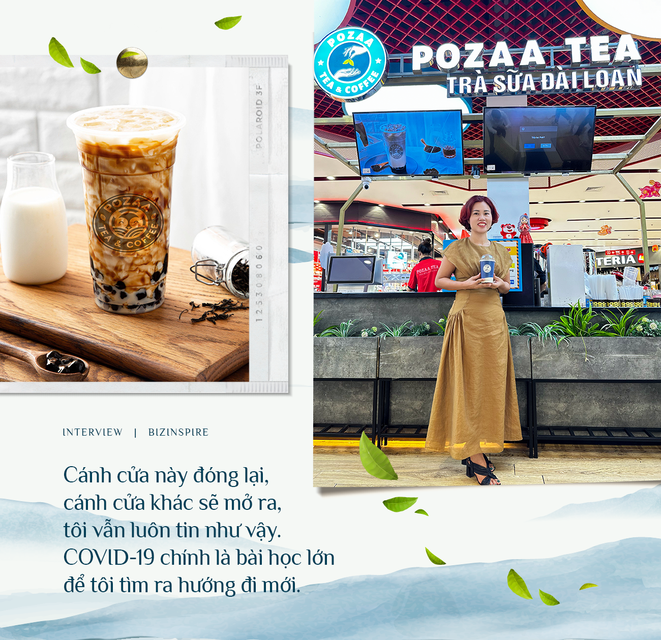 CEO Pozaa Tea từng từ bỏ vị trí Quản lý cấp cao để… bán trà đá