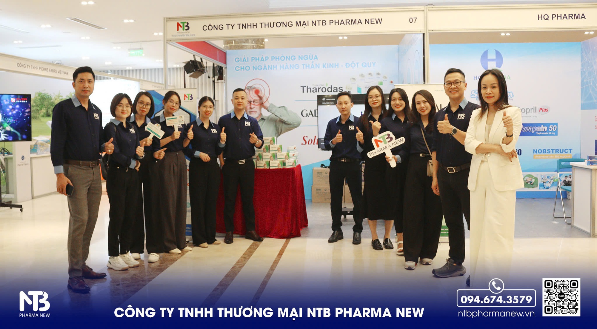 NTB Pharma New đồng hành cùng hội nghị thần kinh và đột quỵ toàn quốc 2024