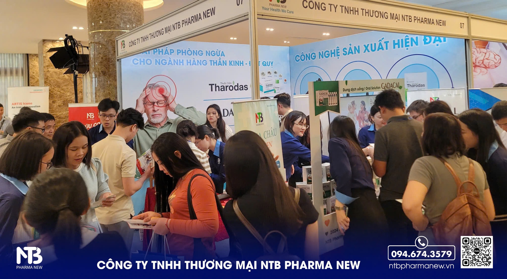 NTB Pharma New đồng hành cùng hội nghị thần kinh và đột quỵ toàn quốc 2024
