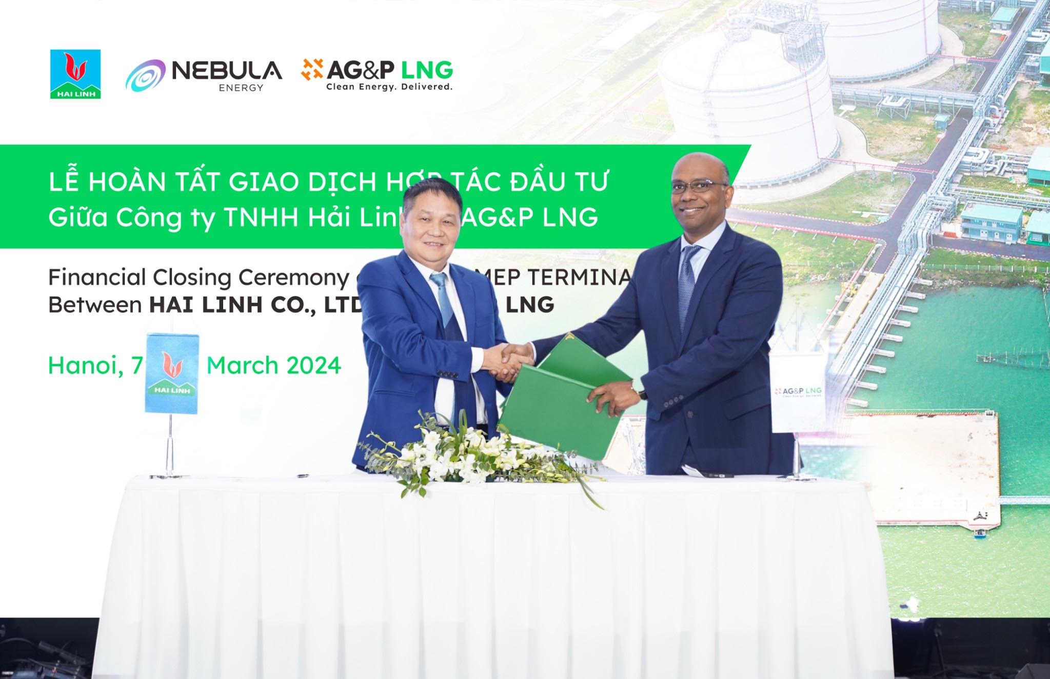 Công ty lớn thuộc tập đoàn Nebula Energy mua 49% cổ phần kho cảng LNG ...