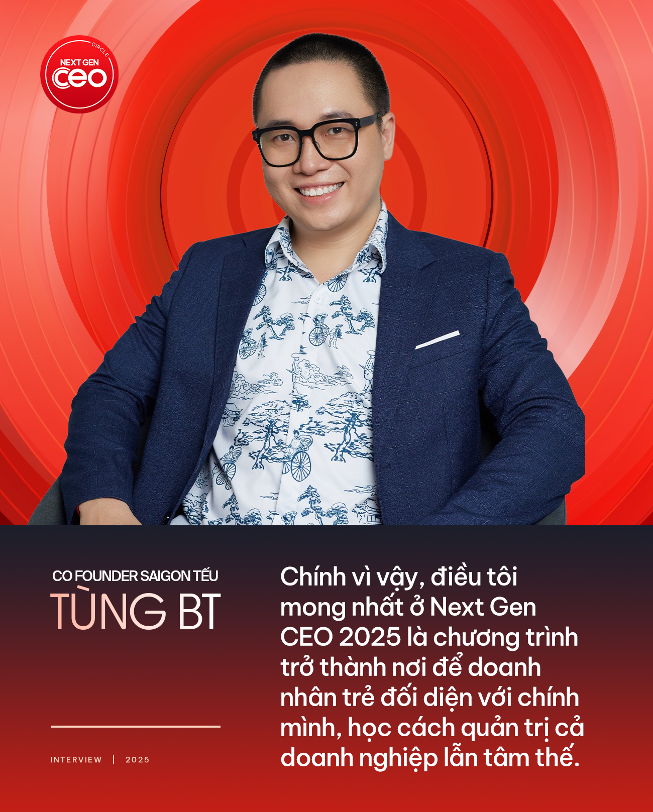 Co - Founder Saigon Tếu Tùng BT đúc rút sau gần 20 năm startup: ‘Lì’ là ...