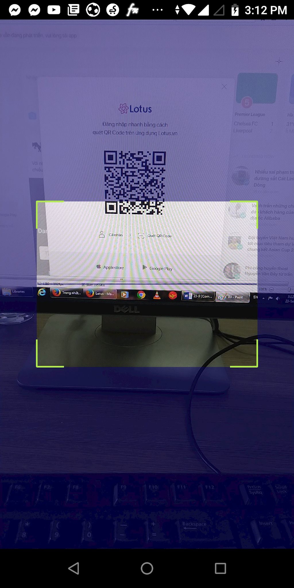Hướng dẫn đăng nhập mạng xã hội Lotus trên bản web