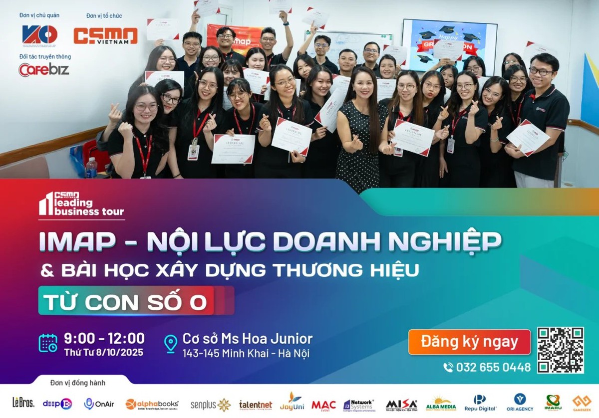 CSMO Leading Business Tour tháng 10/2025: IMAP và hành trình xây dựng ...