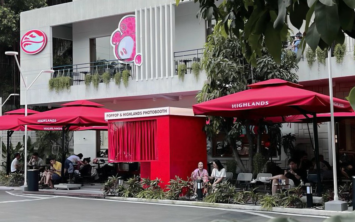 Chiêu hút khách mới của ông lớn Highlands Coffee: Đặt photobooth tại ...