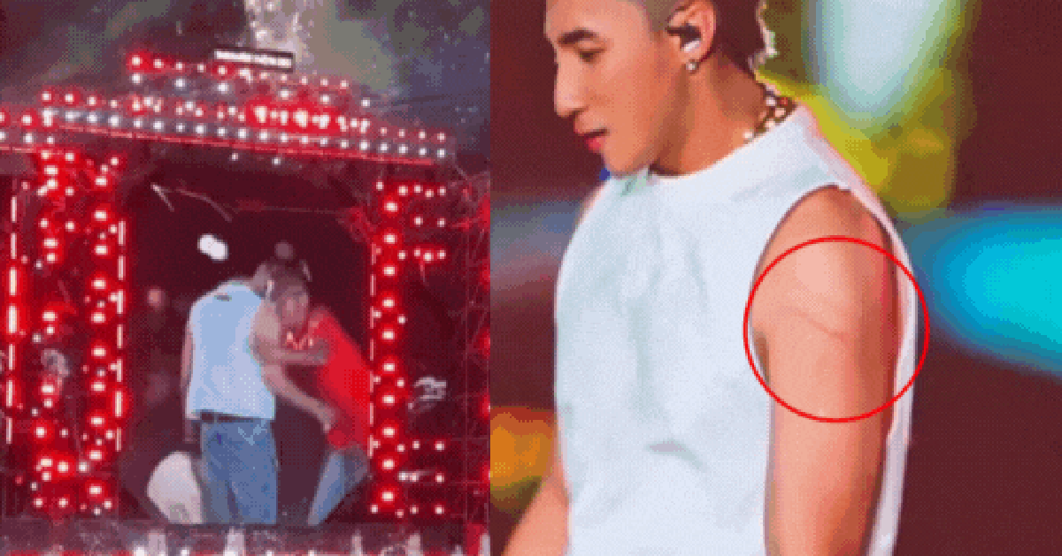 Sốc: Sơn Tùng bị thương khi fan lao thẳng vào người ngay trên sân khấu!