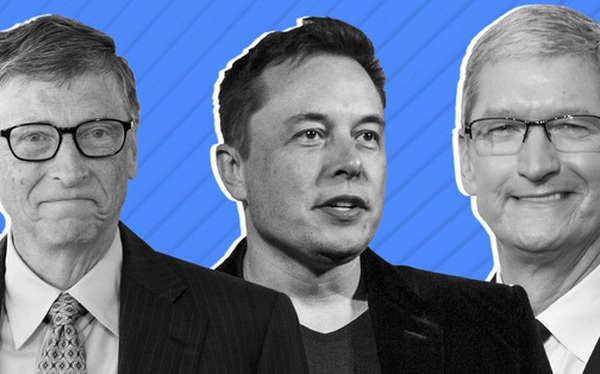 Từ Bill Gates đến Elon Musk và Tim Cook, tất cả các tỷ phú hàng đầu thế ...