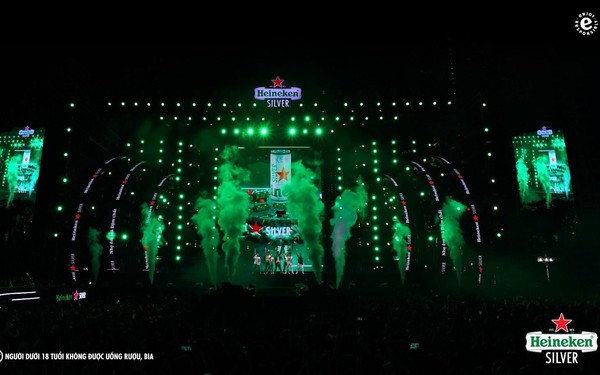 Sẵn sàng cùng Heineken Silver bùng nổ tại KOSMIK Live Concert
