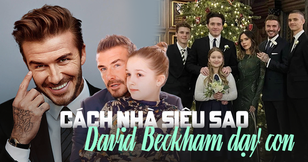 10 nguyên tắc dạy con đặc biệt của vợ chồng David Beckham: Hiệu quả đem ...