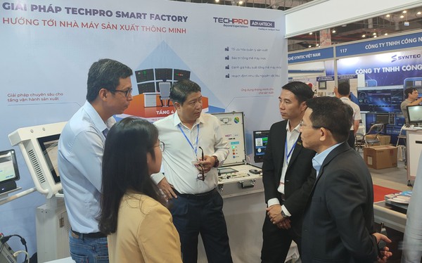 Techpro trình diễn bộ giải pháp chuyển đổi số toàn diện Smart Factory dành cho doanh nghiệp
