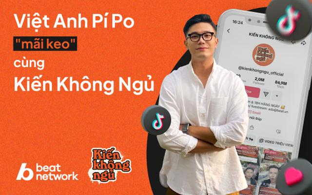 Việt Anh Pí Po - Anh MC Kiến Không Ngủ dẫn dắt khán giả đến với tri thức