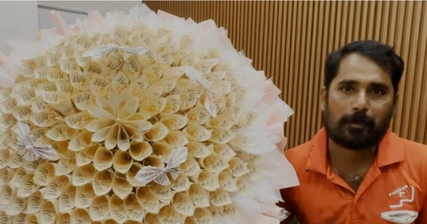 Người đàn ông may mắn nhận giải thưởng tương đương 1,5 năm thu nhập ...