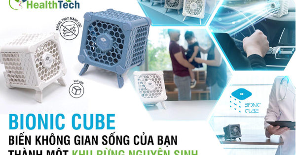 Bionic Cube - Biến không gian sống của bạn thành một khu rừng nguyên sinh