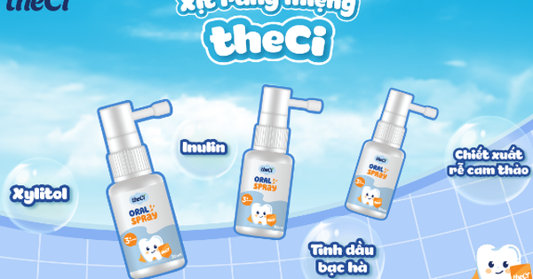 Xịt Răng Miệng theCi: Tiên phong chăm sóc răng miệng cho bé từ 3 tháng tuổi
